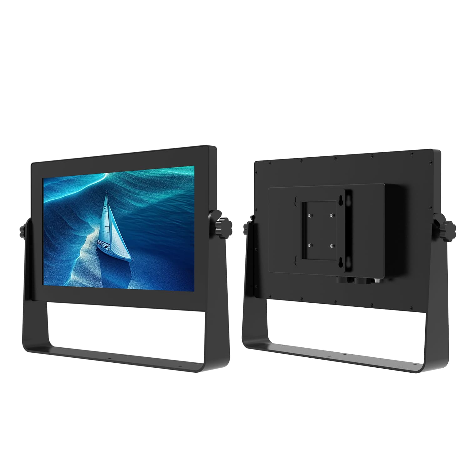 Rugged Industrial LCD Display Signage - Marine Monitor Display - IP67 – 360SPB