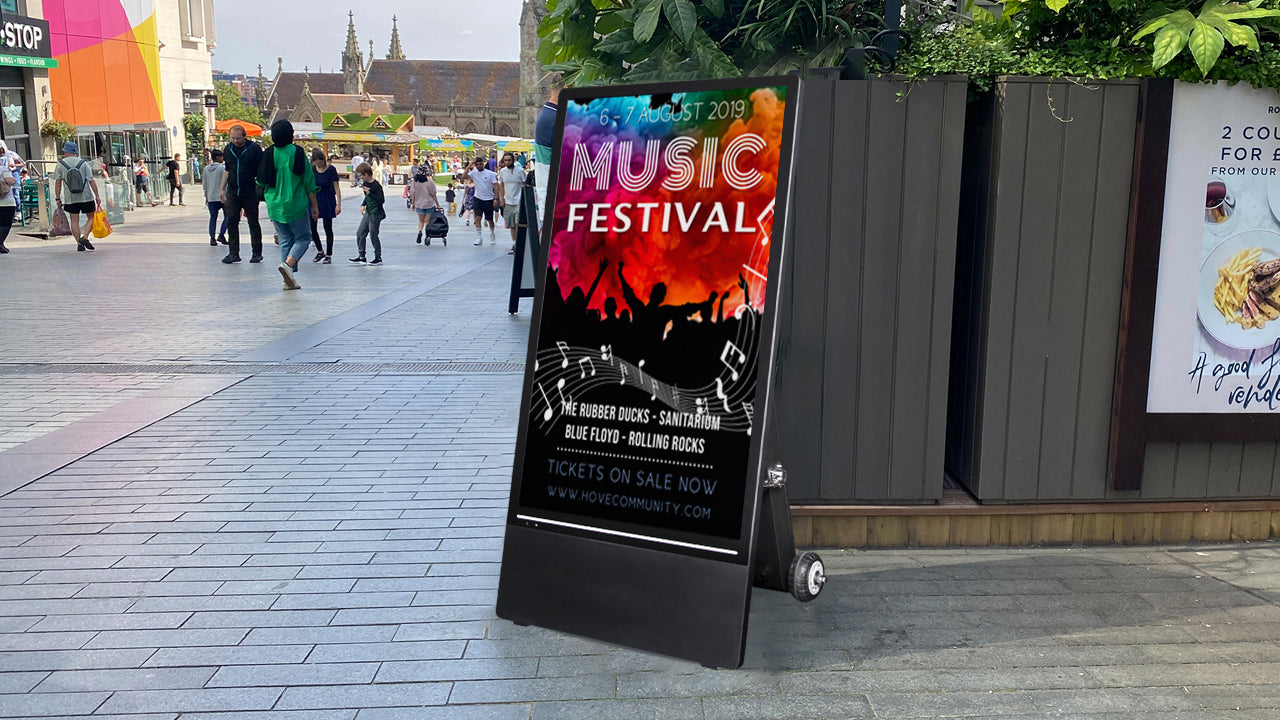 Portable Digital Signage: The Game-Changer for Outdoor Advertising – 360SPB