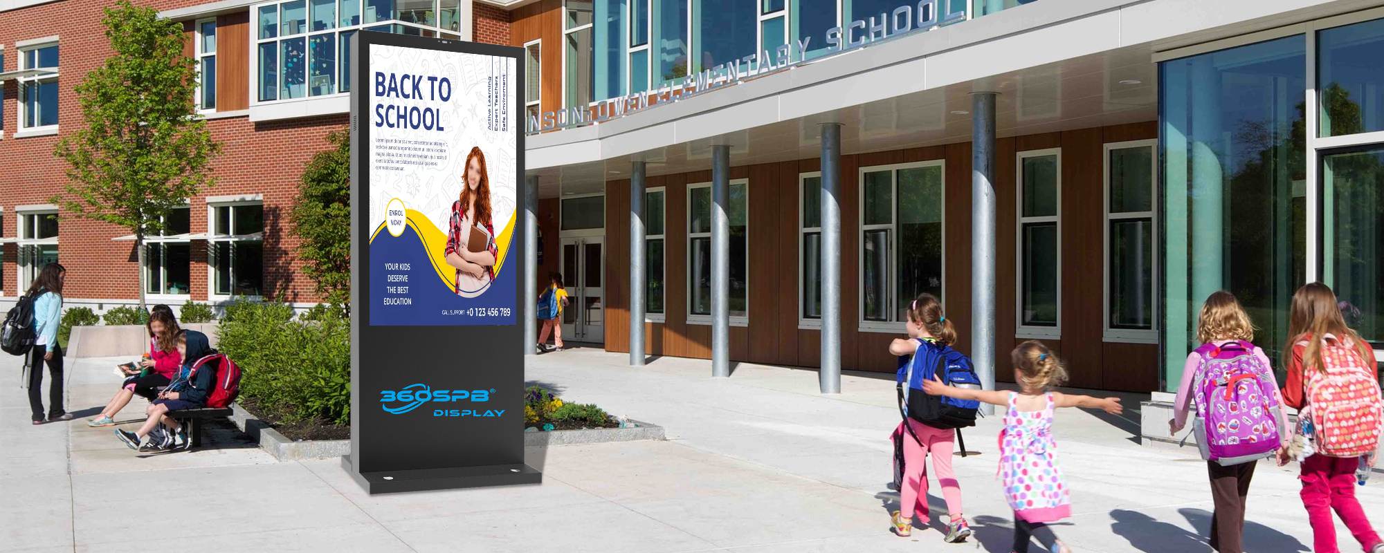 Creative Ideas for Using Digital Signage in Schools and Offices – 360SPB