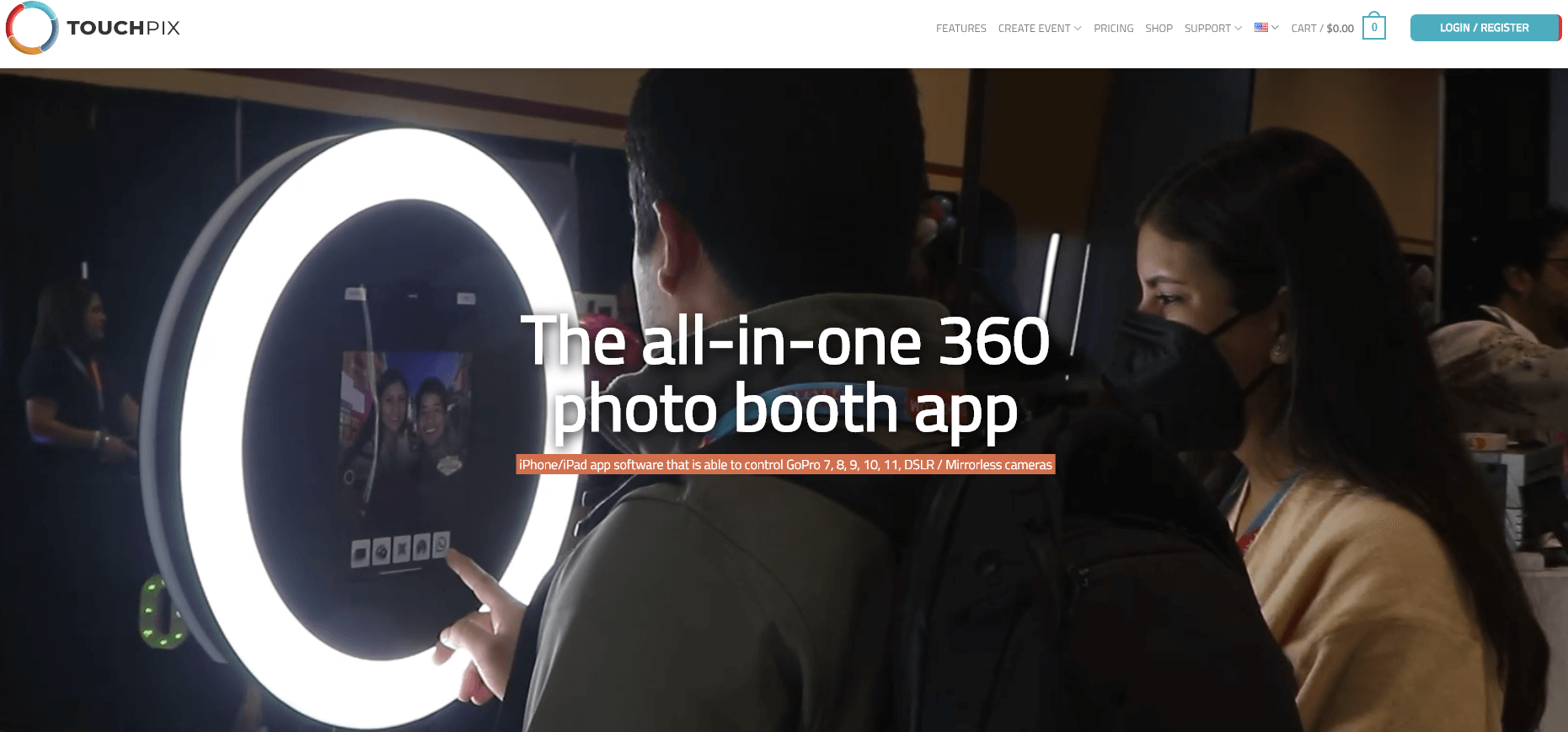 How to Prepare a 360 Photo Booth Event on TouchPix App? – 360SPB
