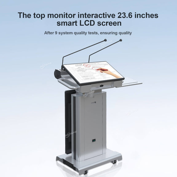 Smart Digital Podium 24"+32" LCD Touch Screen | 360SPB®